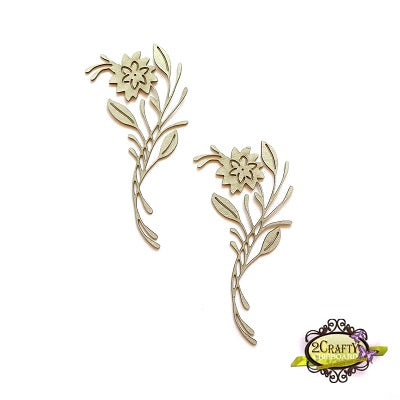 Amelia Flower Stems - Small | 2CraftyAustralia