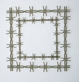 Frame Square Barbed Wire Frames | 2CraftyAustralia